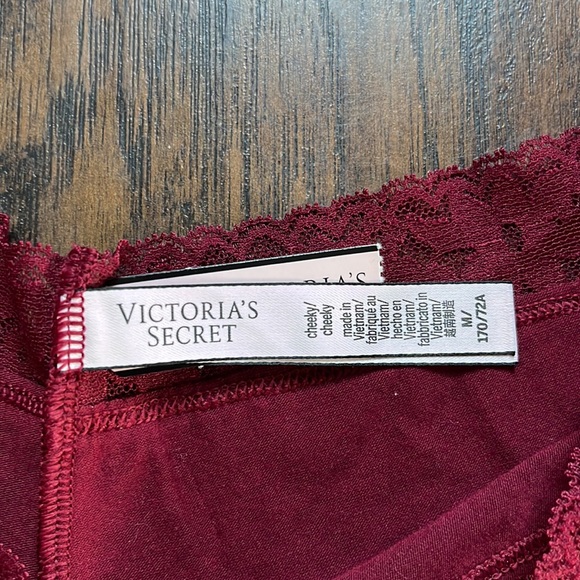 Victoria's Secret | Intimates & Sleepwear | Victorias Secret Maroon ...